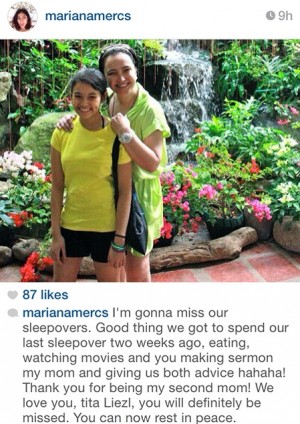 Family, friends remember Liezl Martinez | Lifestyle.INQ
