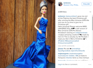 LOOK: Pia Wurtzbach-inspired Miss Universe doll | Lifestyle.INQ ...