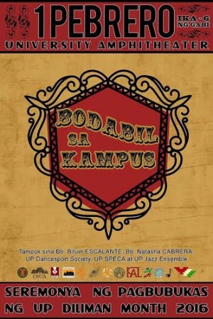 ‘Bodabil,’ theater, puppets, dance, film at UP during Arts Month ...