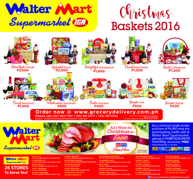 Celebrate happiest holiday at Walter Mart Supermarket | Lifestyle.INQ ...