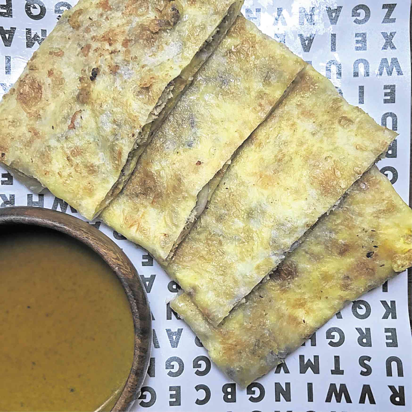 Beef spareribs with mango, stuffed roti, foie gras chicken ‘relleno ...