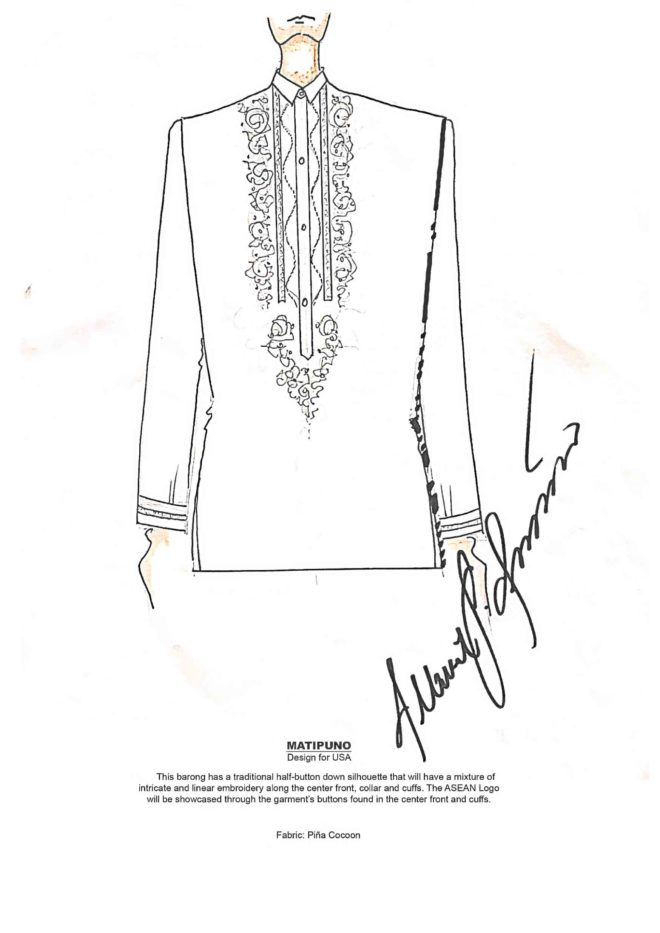 Trump to wear ‘Matipuno’ barong, Putin ‘Marangal,’ Duterte ‘Maharlika ...