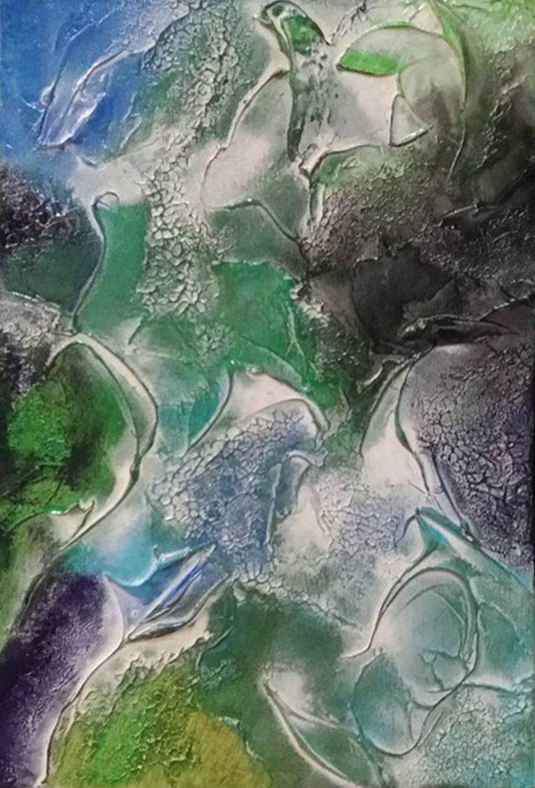 Fred Tan’s colorful abstracts on nature at SM Megamall | Lifestyle.INQ ...