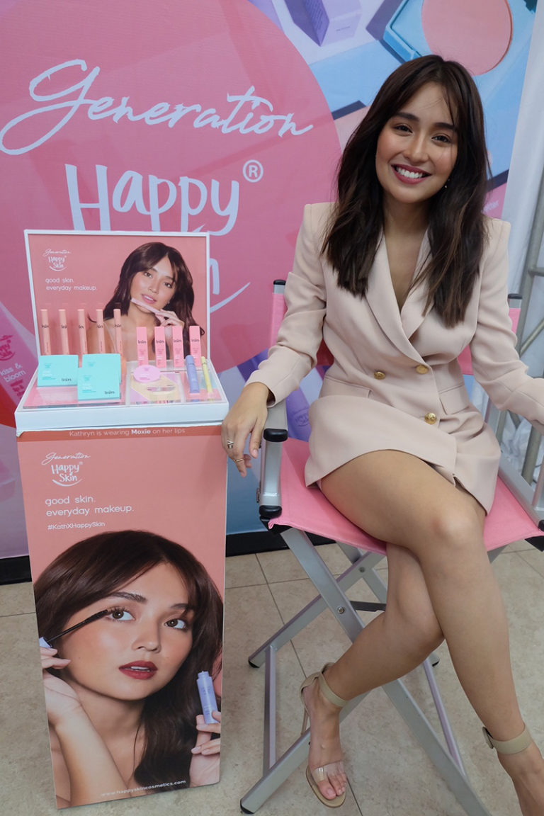 Kathryn Bernardo launches her collab with Happy Skin and here's a look ...
