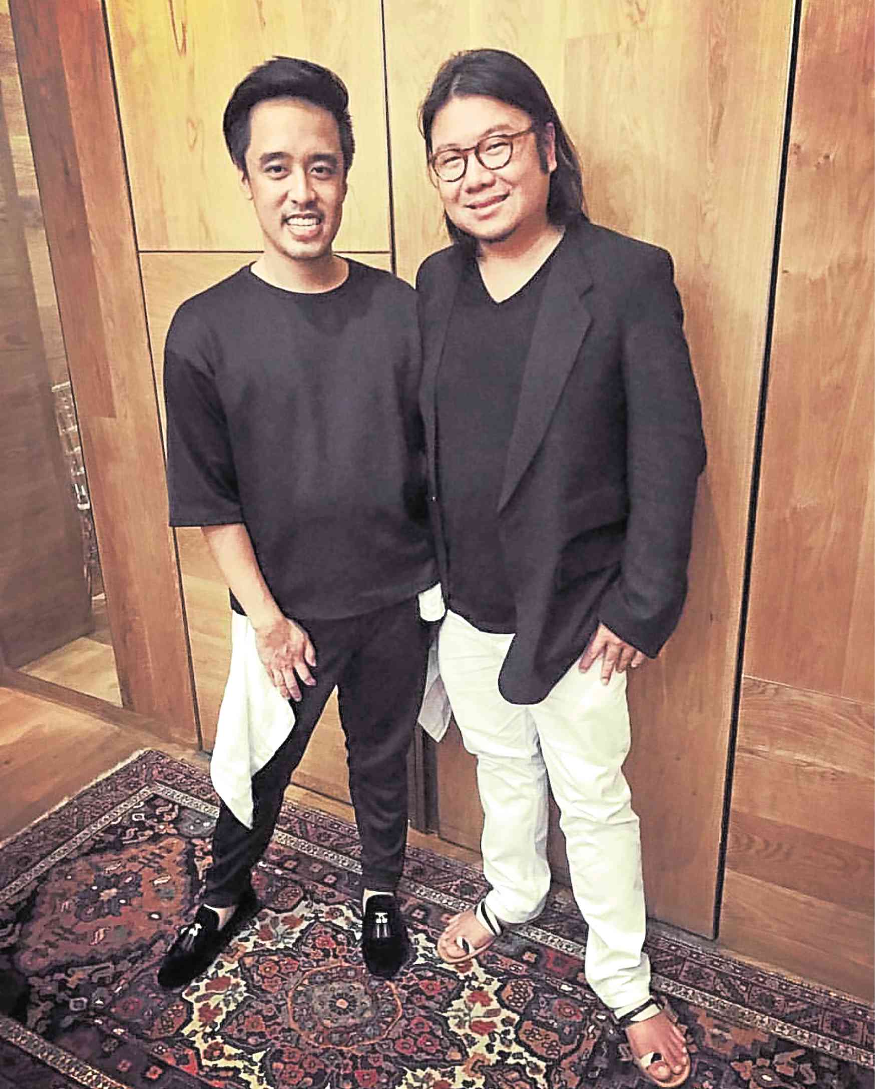 Finally, you’ll see Kris Aquino, with Michael Cinco, Neil Felipp ...