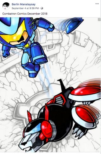 New ‘Combatron’ comic targets December release | Lifestyle.INQ ...