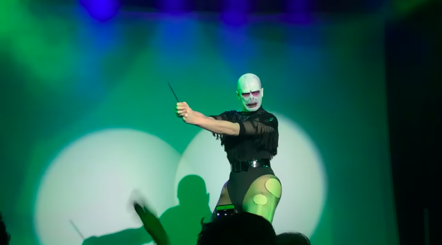 WATCH: Lady Voldemort battles Hairy Otter to the tune of 'Dangerous ...