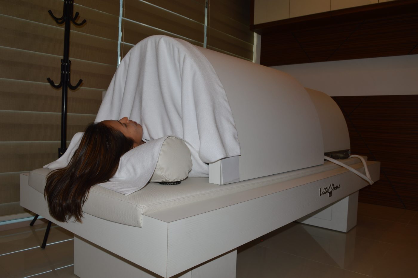 Vital Dome machine basking in the far infrared experience | Lifestyle ...