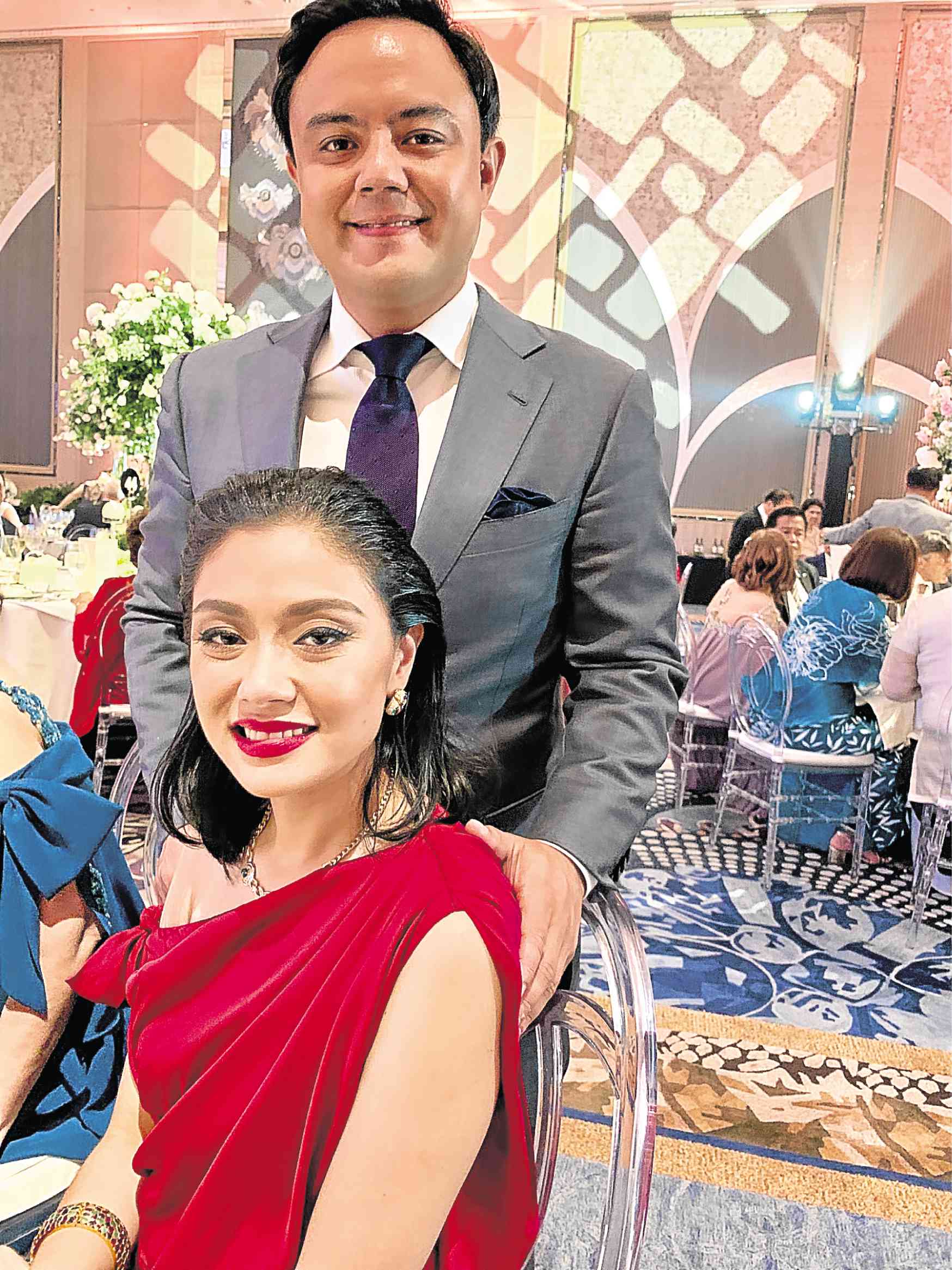 David Endriga and Catherine Huang: ‘I love you just the way you are ...