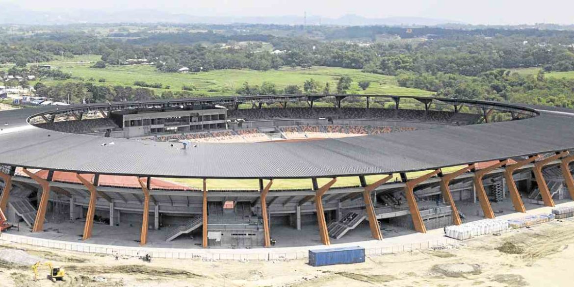 In Pampanga, a rising sports complex references local icons | Inquirer ...