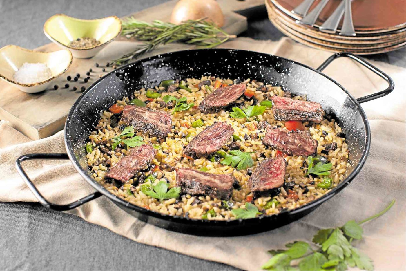 Spanish-style tempura, pork Milanese, Wagyu beef paella—discover ...