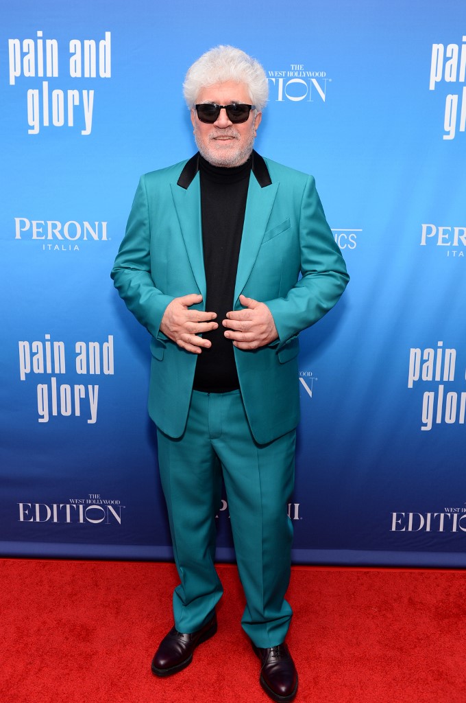 Style Spotlight: Pedro Almodóvar is a vision in teal | Lifestyle.INQ ...