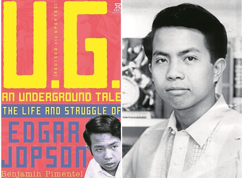 ‘U.G.’ unearths the underground heroism of Edgar Jopson | Inquirer ...