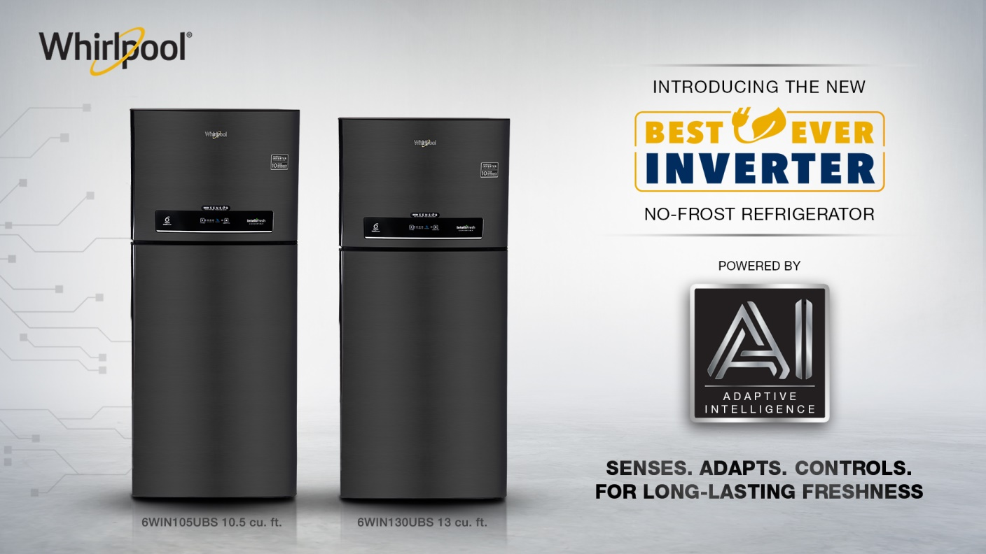 Save more on electricity bills with Whirlpool’s new Inverter Refrigerator