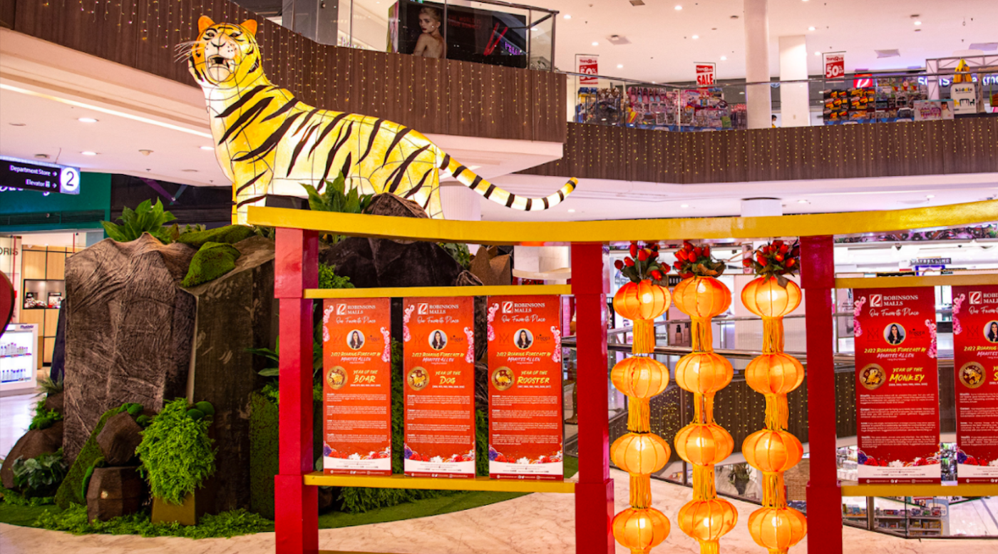 Robinsons Malls welcomes the year of the Tiger with roaring attractions ...