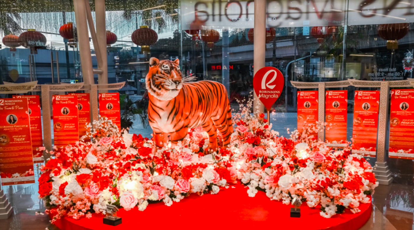 Robinsons Malls welcomes the year of the Tiger with roaring attractions ...