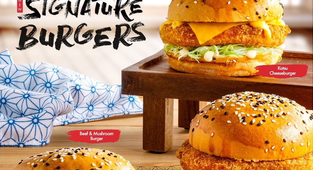 Tokyo Tokyo’s new Signature Burgers are here