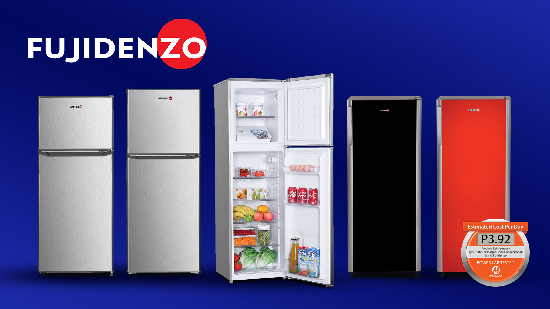 Top refrigerator picks from Fujidenzo based on your lifestyle and needs ...