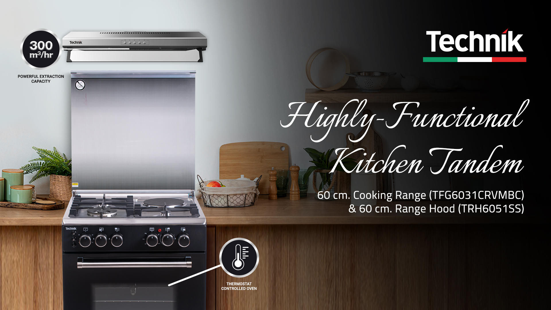 Match made in kitchen: Technik Cooking Range & Range Hood | Lifestyle.INQ