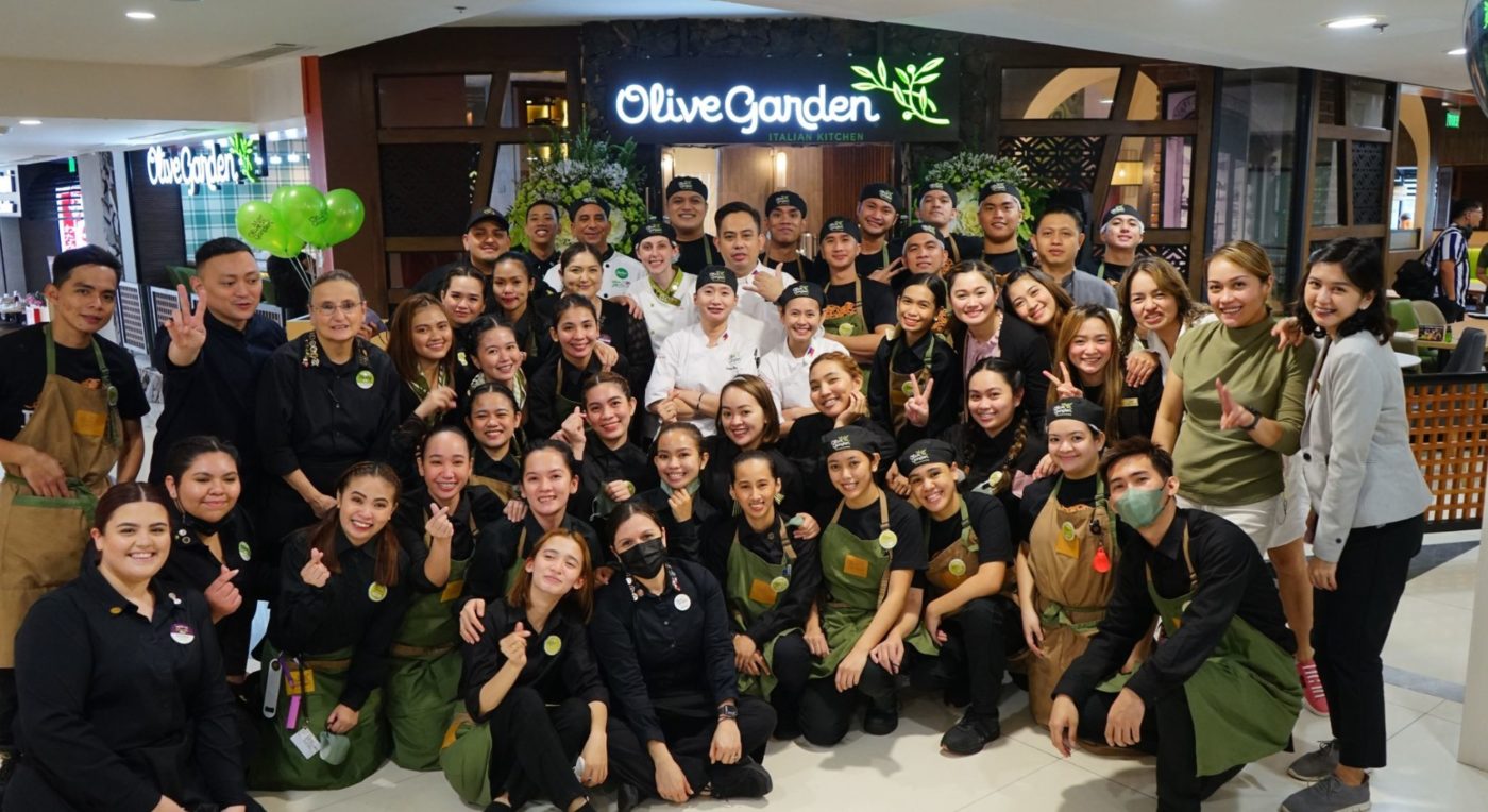 Olive Garden expands to Glorietta 3, opens 2nd PH branch on January 9 ...