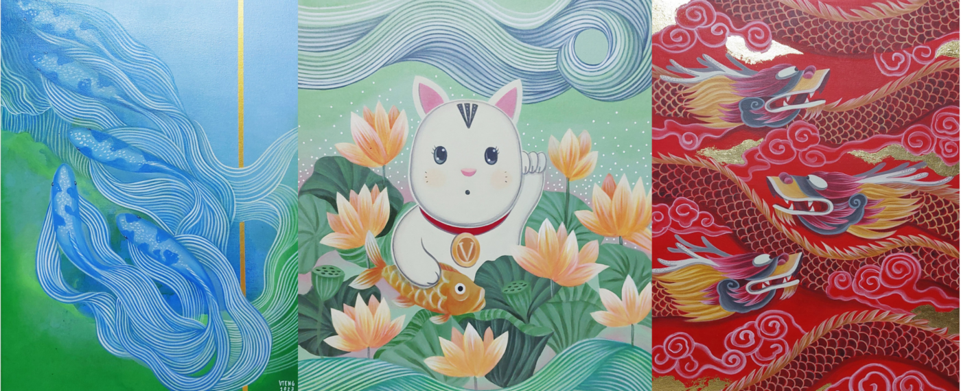 Robinsons ARTablado: Auspicious objects on canvas | Lifestyle.INQ ...