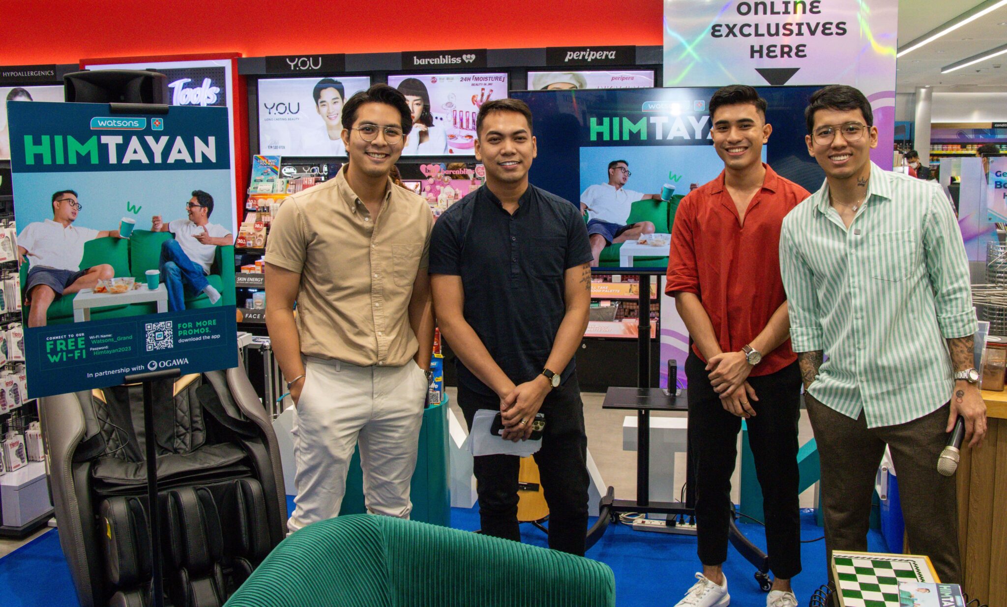 Watsons launches HIM-tayan Club for men | Lifestyle.INQ