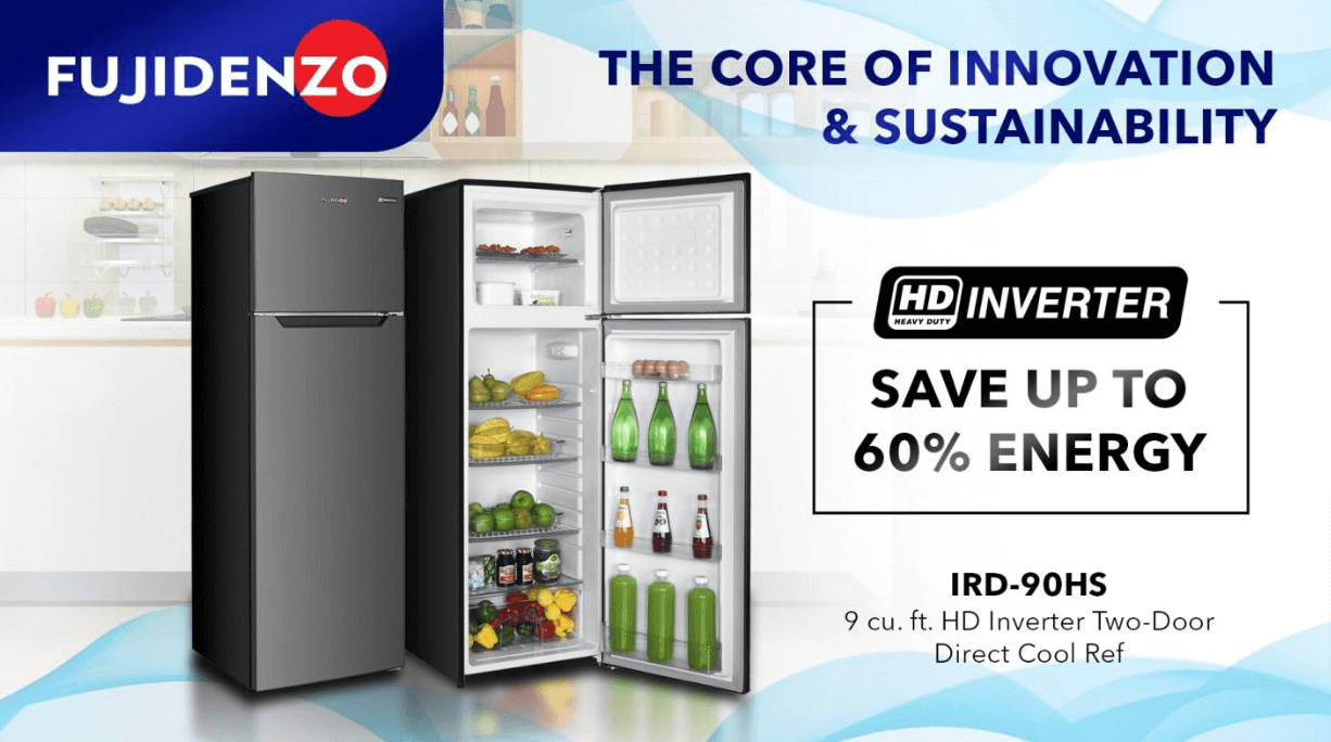 The Fujidenzo HD Inverter Direct Cool Ref with Cooling Pad: A fresh ...