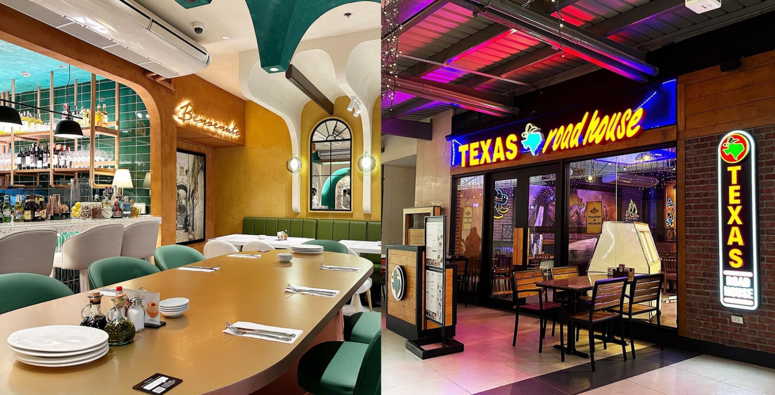 Ring in the new: Italianni’s and Texas Roadhouse now open at Ayala ...