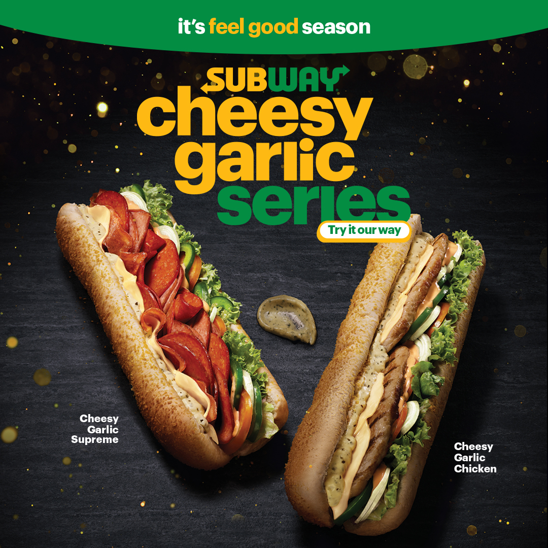 Yummy Alert: ‘Feel good’ this New Year with the all-new Cheesy Garlic ...