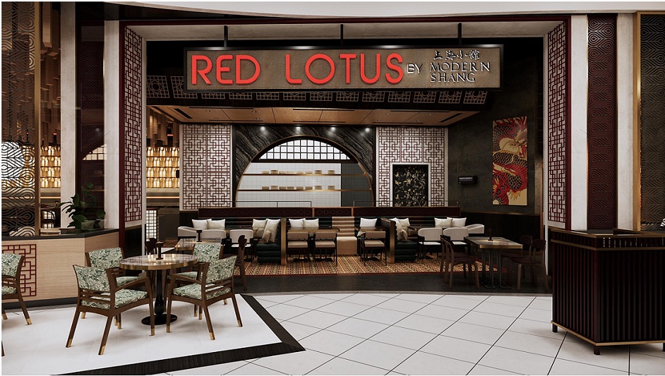 Modern chic resto-bar Red Lotus by Modern Shang blooms at BGC ...