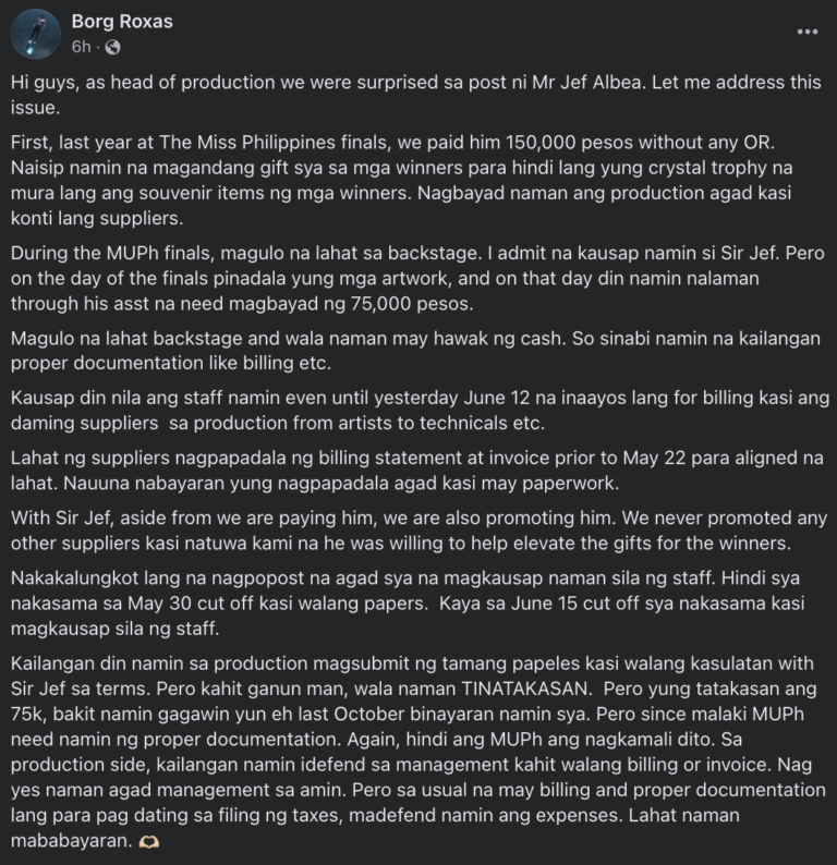 Commissioned Miss Universe PH trophies allegedly unpaid for | Lifestyle.INQ