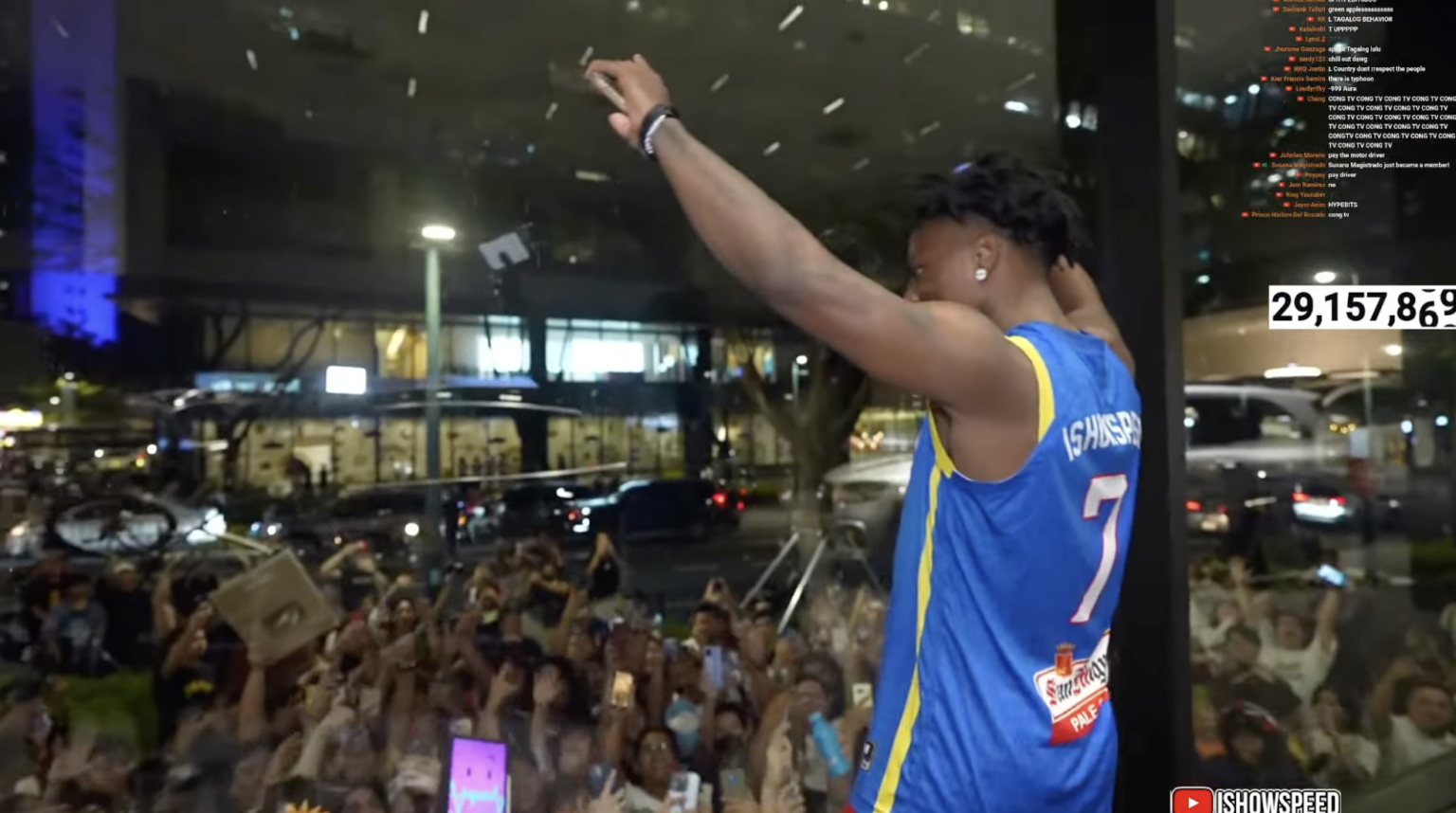 iShowSpeed draws crowd in Manila and BGC, forced to end stream ...