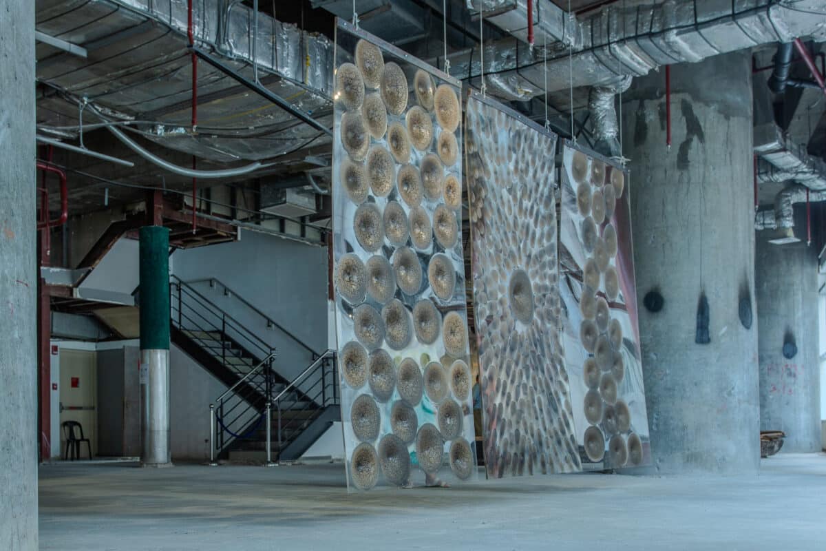 Curator Nilo Ilarde and renowned artists transform raw office space ...