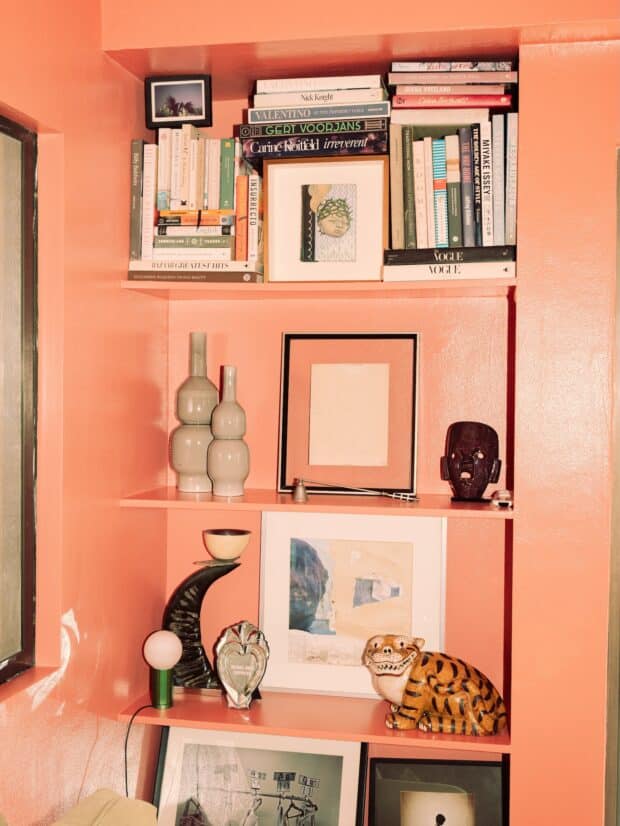 Inside Bea Ledesma’s bold, salmon pink Makati flat | Lifestyle.INQ ...
