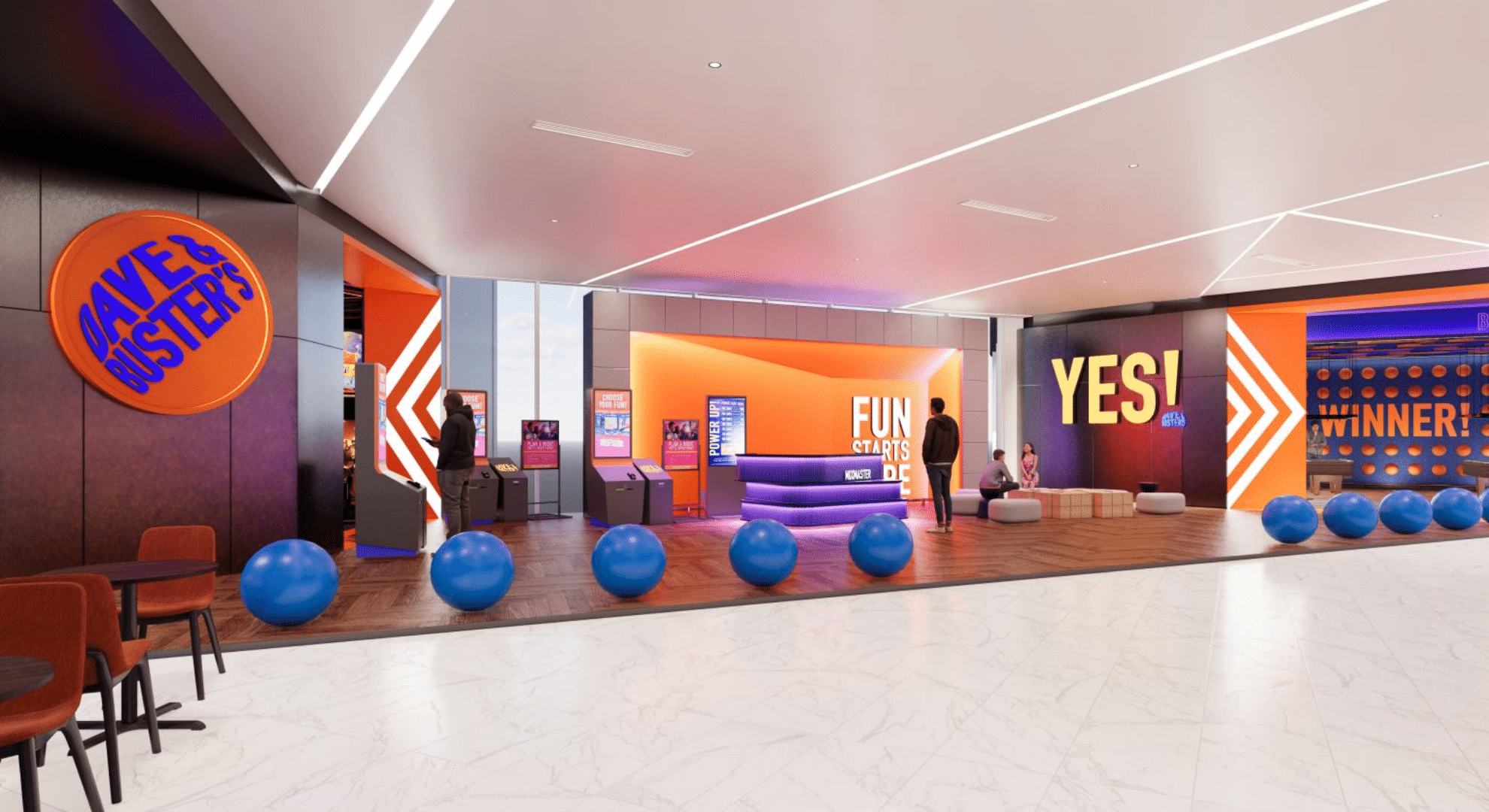 Here's a peek at Dave & Buster's: Your next-level arcade and ...