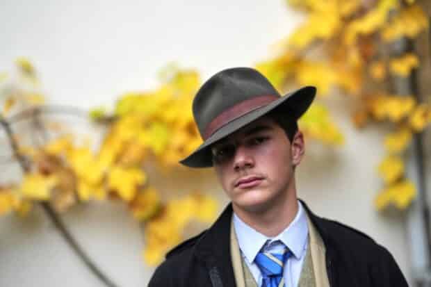 Fedora man unmasked: Meet the teen behind the Louvre mystery photo ...