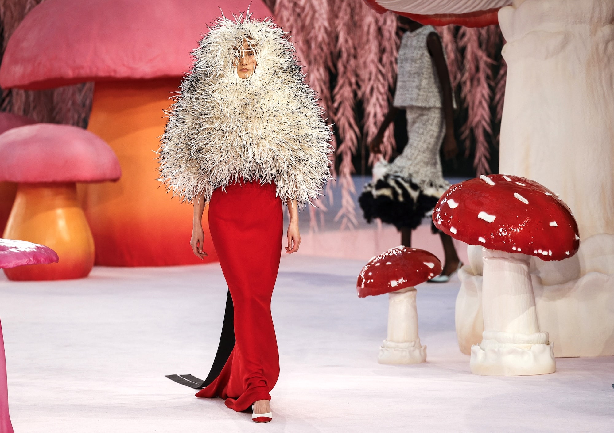 Matthieu Blazy takes flight of fancy with bird-themed Chanel show ...